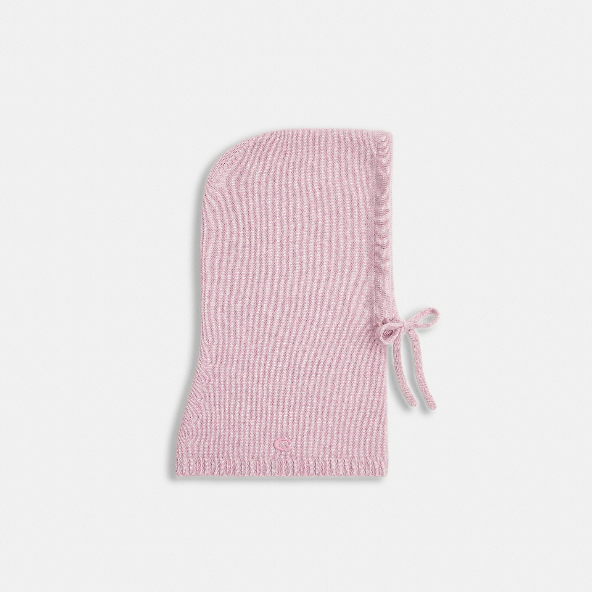 COACH cashmere knit long balaclava